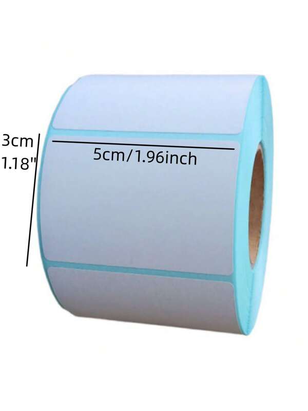 1roll Solid Color Label Sticker, Simple Multi-purpose Writable Label ...