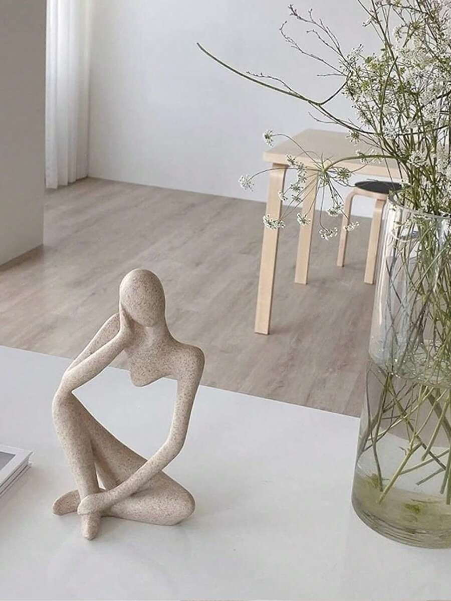 1pc Polyresin Decoration Object, Figure Design Decoration Craft For ...