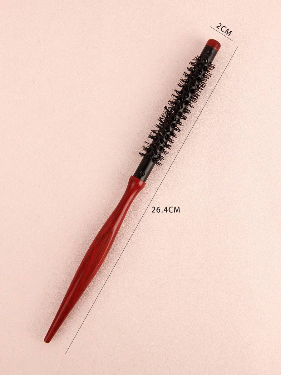 1pc Aluminum Hair Roller Comb Small Round Hair Brush Mini Round Comb ...