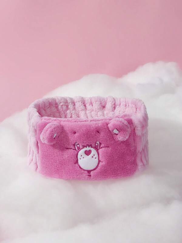 SHEIN X Care Bears 1pc Bear Embroidery Bath Headband | SHEIN USA