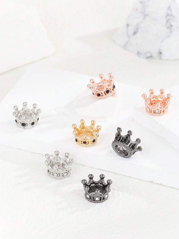 Rhinestone Decor Crown Design DIY Bead | SHEIN UK