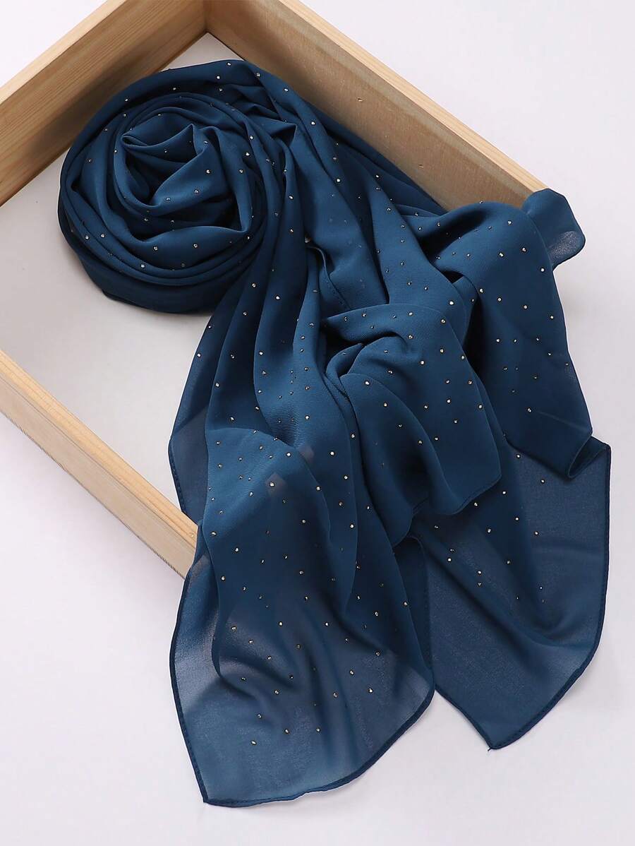 1pc Starry Sky Rhinestone Decor Chiffon Headband | SHEIN USA
