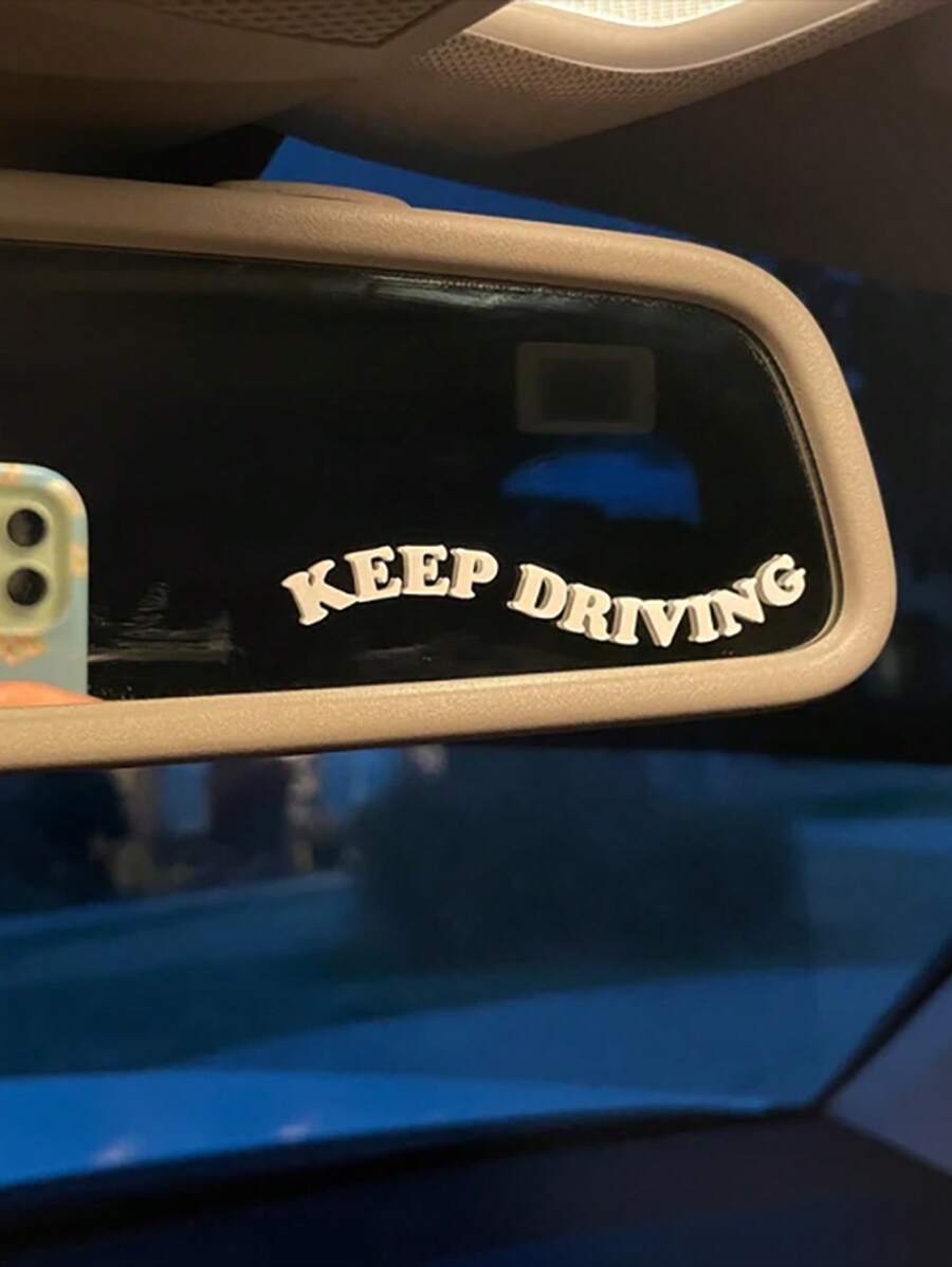 1pc Letter Design PVC Car Sticker | SHEIN USA