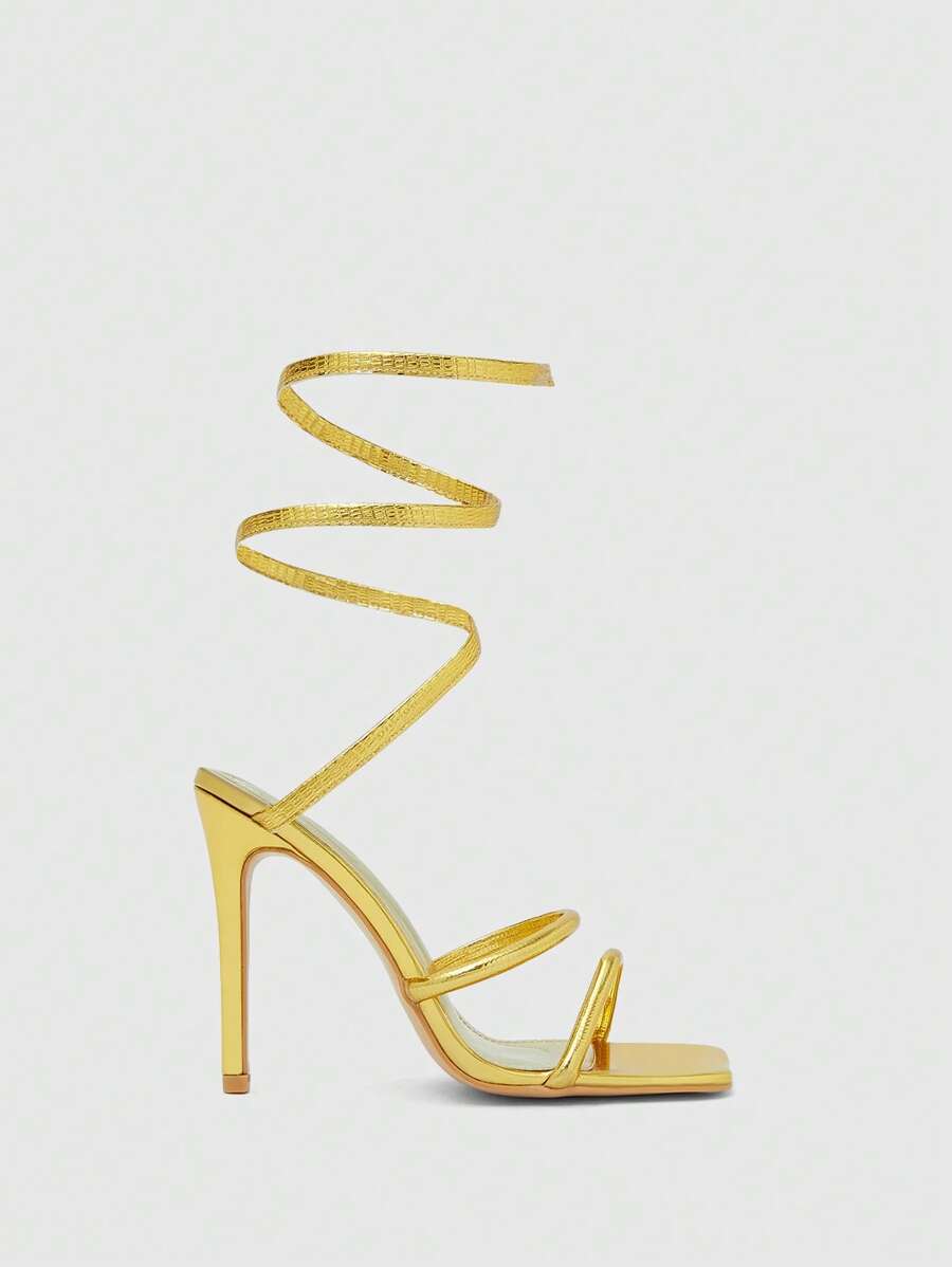 CUCCOO SZL Women Bow Decor Point Toe Chunky Heeled Pumps, Elegant Black ...