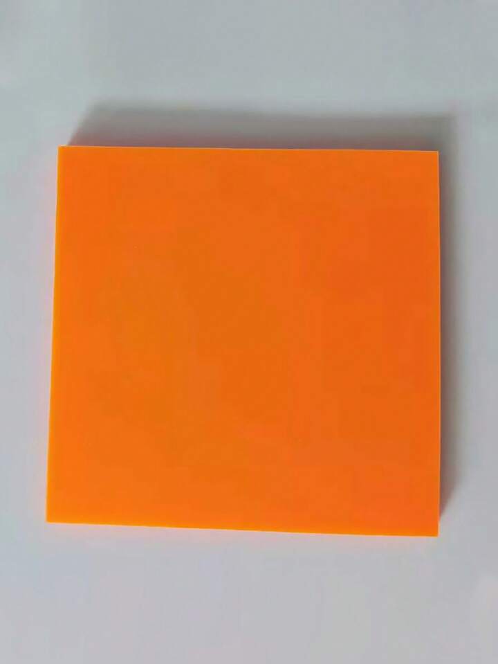 Orange Post It Note