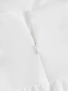 SHEIN MOD Solid Ruched Cami White Corset Structure Summer Dress,Summer ...