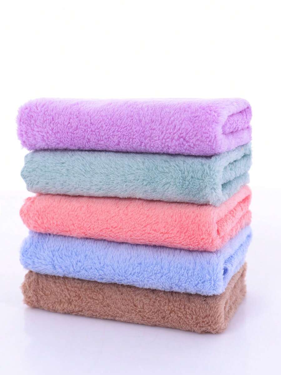 5pcs/Package Towel Home Bathroom Decor Back To School For Beauty Salon ...