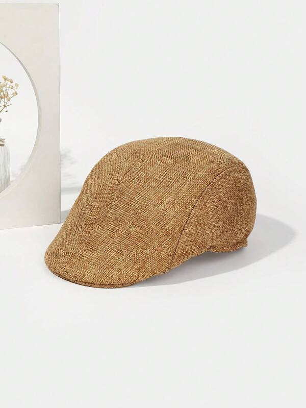 Solid Flat Cap | SHEIN USA