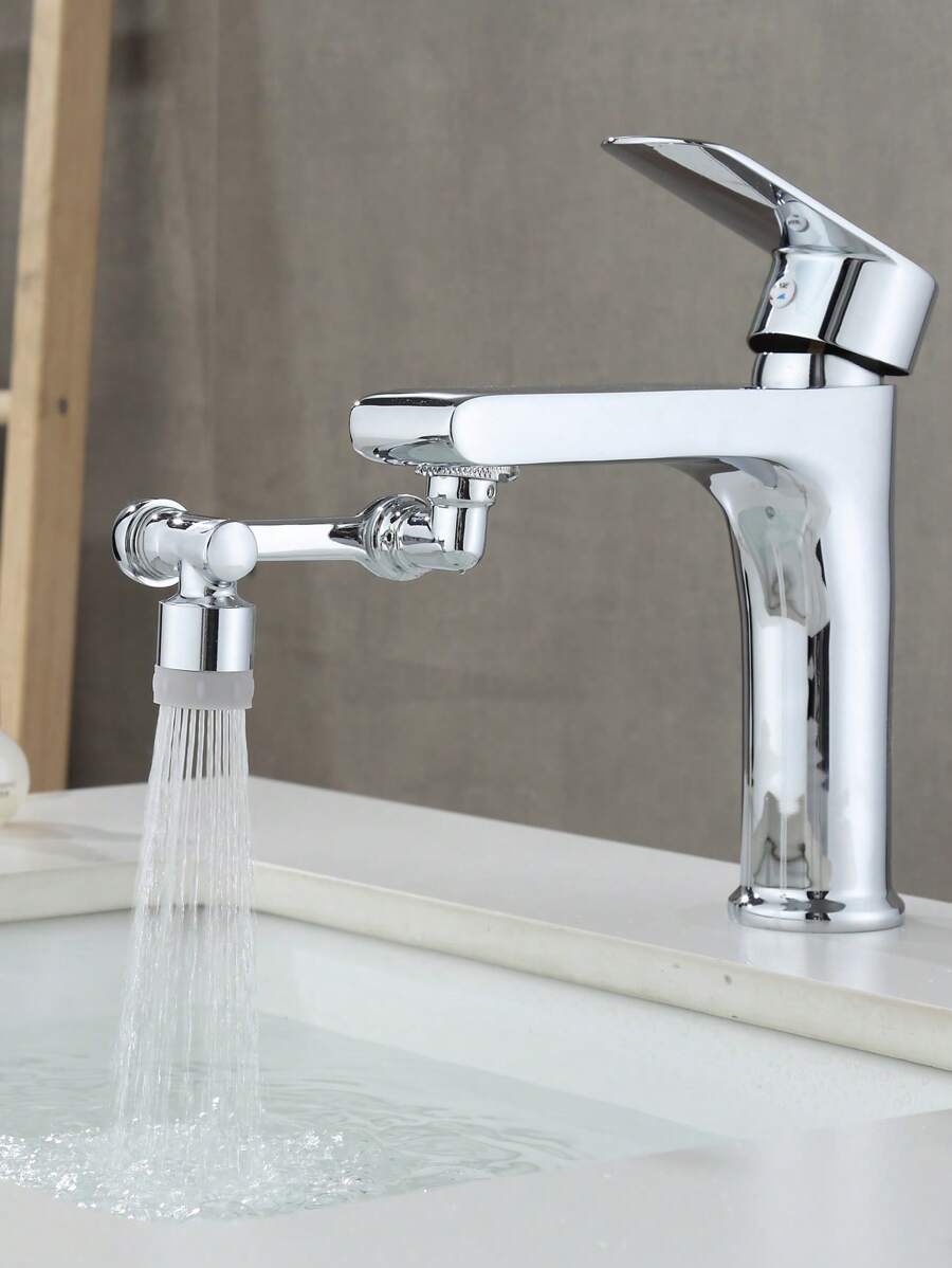 1pc Stainless Steel Aerator, Rotatable Water Outlet Adapter For Kitchen ...