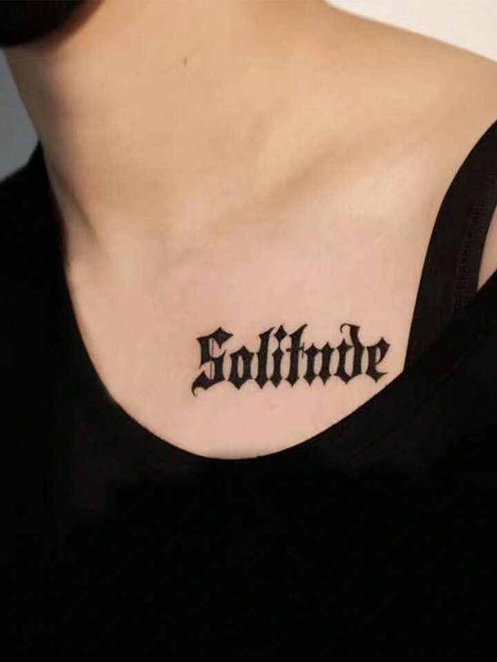 Loneliness Tattoo