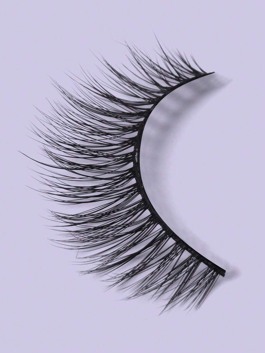 MAGEFY MAGEFY A Pair Of Natural Full False Eyelashes,Self-Adhesive ...