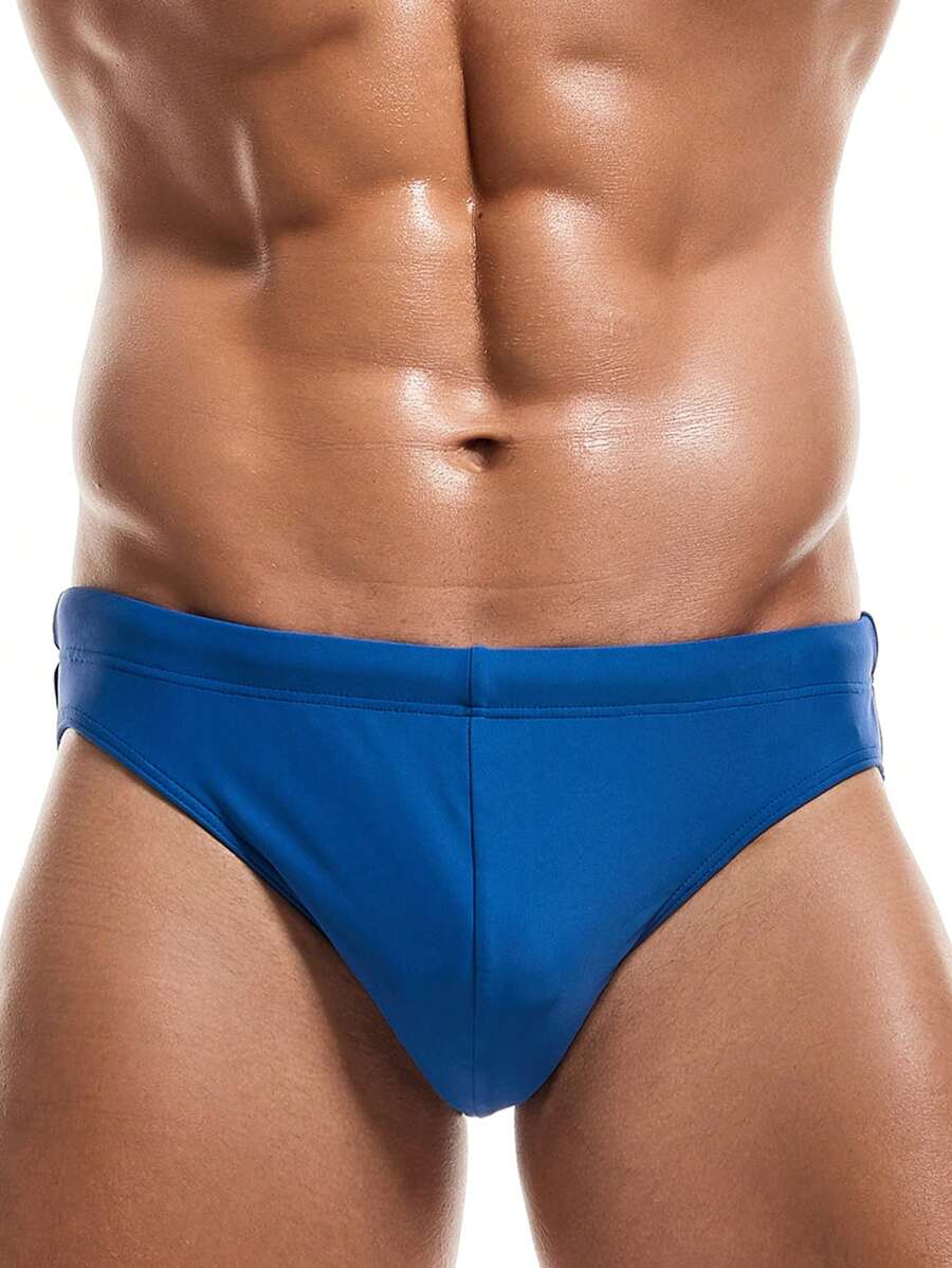 Men Solid Swim Brief | SHEIN USA