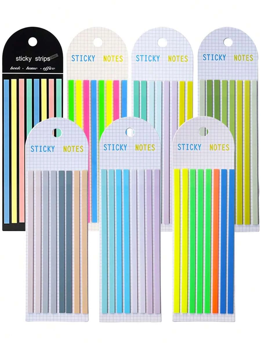 7pcs Mixed Color Sticky Note | SHEIN USA