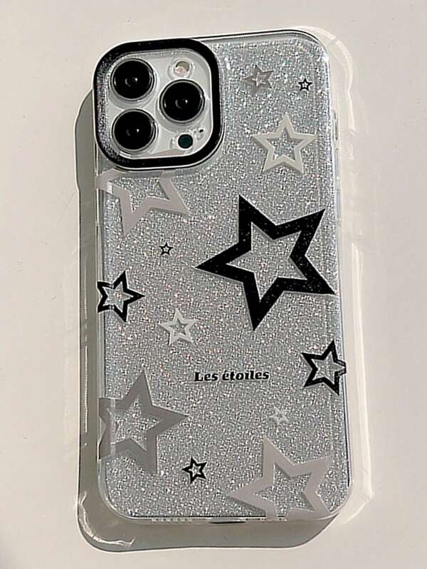 Star Pattern Phone Case Compatible With iPhone 15/15Pro/15Plus/15Promax ...