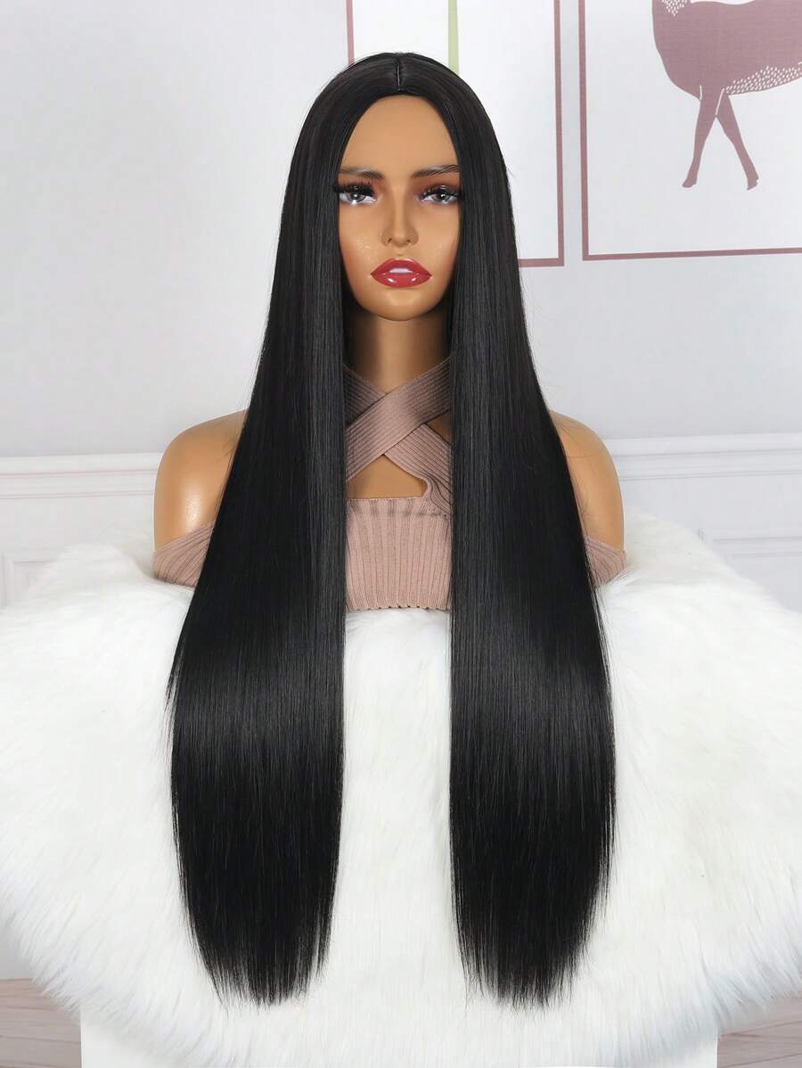 Extra Long Straight Synthetic Wig | SHEIN USA