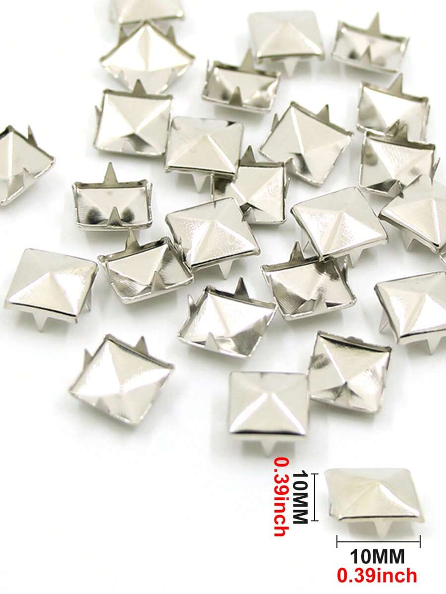 100pcs/set 10mm Iron DIY Sewing Decoration, Rivet Design DIY Decoration ...