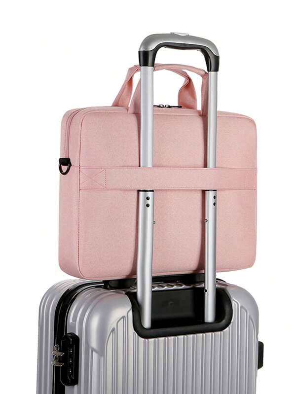 Minimalist Laptop Bag Pink Design Computer Bags For Business Laptop ...