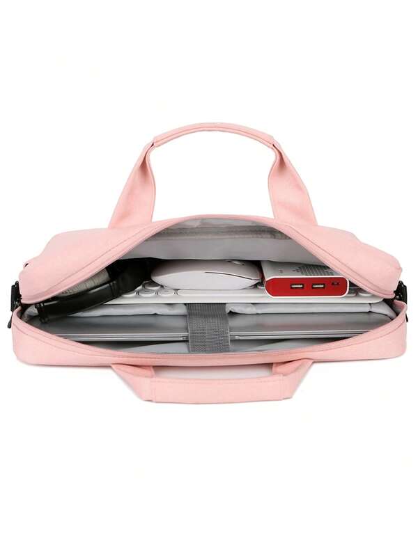 Minimalist Laptop Bag Pink Design Computer Bags For Business Laptop ...