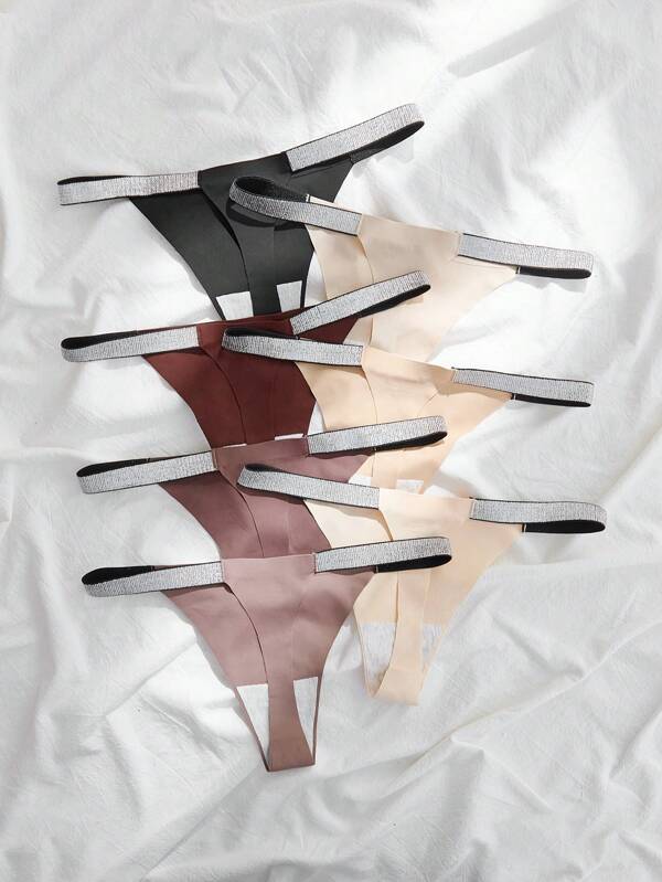 Eenkleurig Dames String | SHEIN Nederland