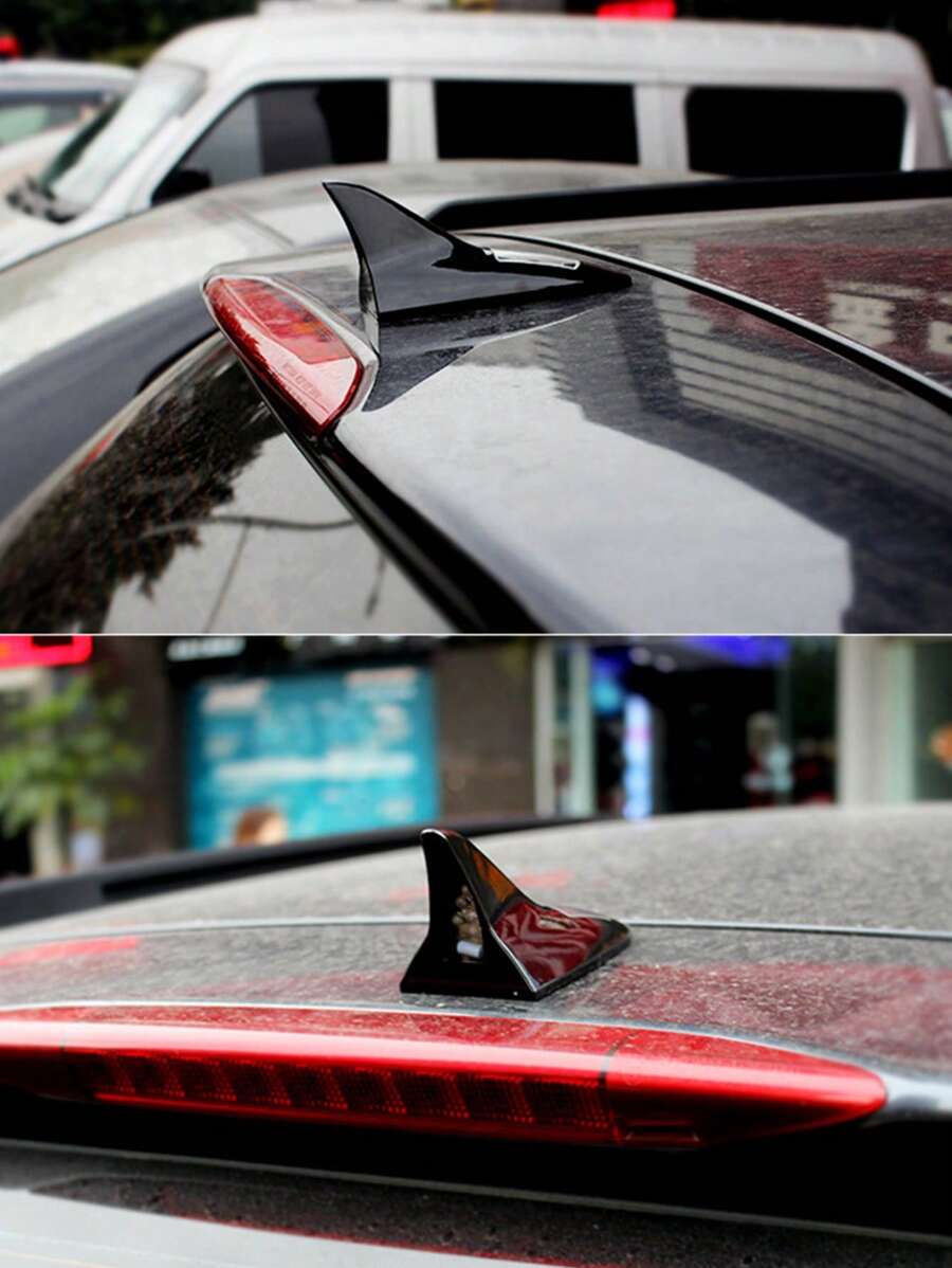 Car Shark Fin Solar Flashing Light Antenna | SHEIN EUR