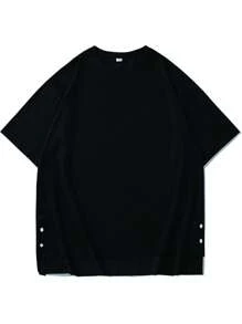 Men Solid Round Neck Tee | SHEIN USA