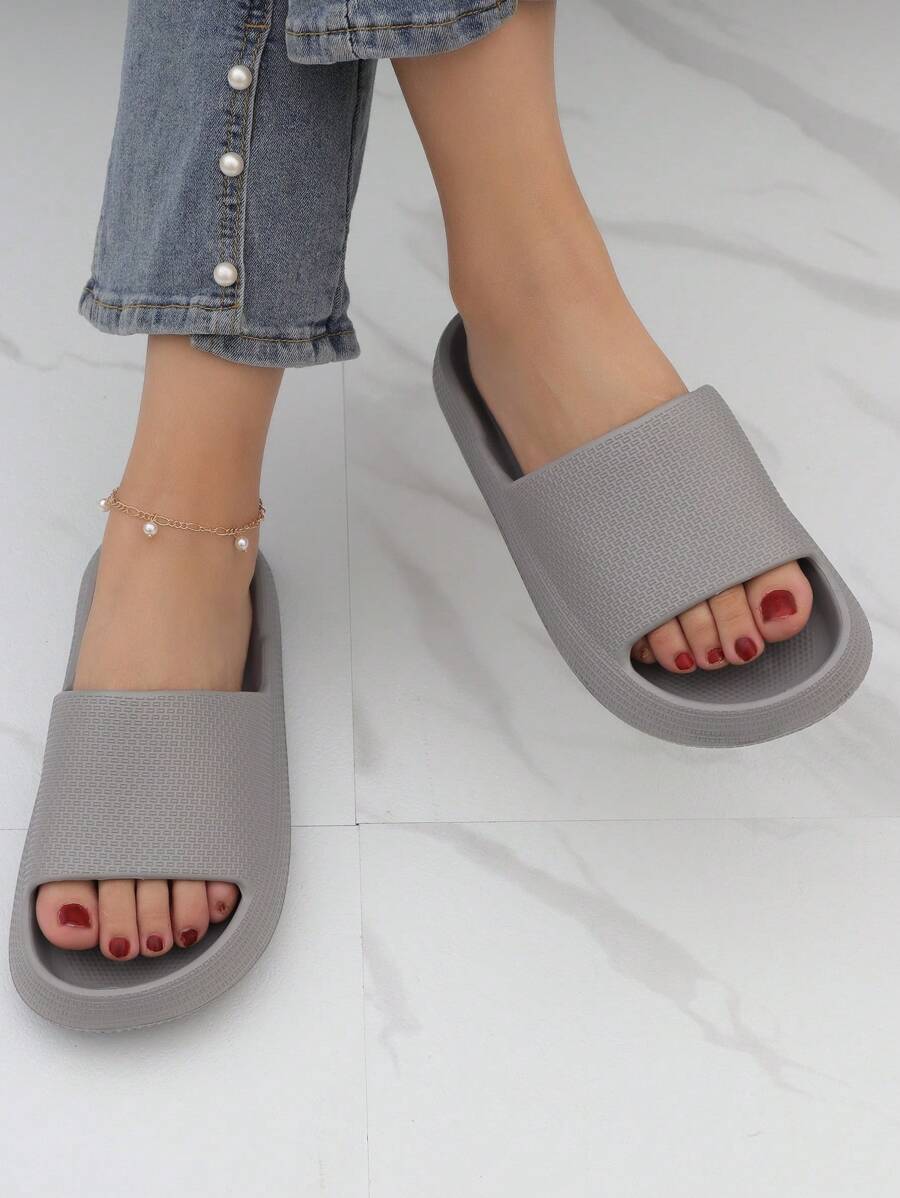 Women Minimalist Single Band Slides, EVA Fashion Slides | SHEIN USA