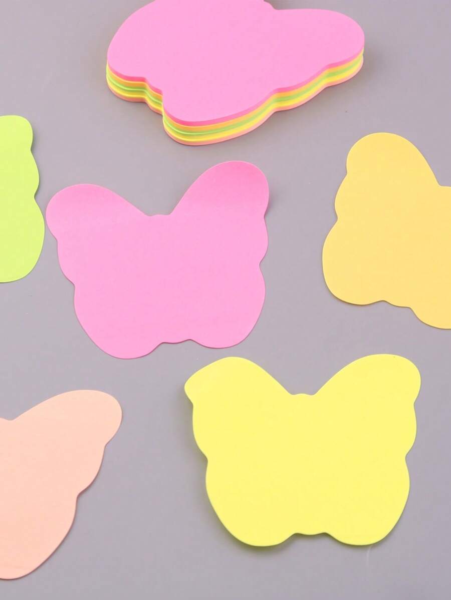 1pack Butterfly Shaped Sticky Note, Cute Multi-purpose Easy To Post ...
