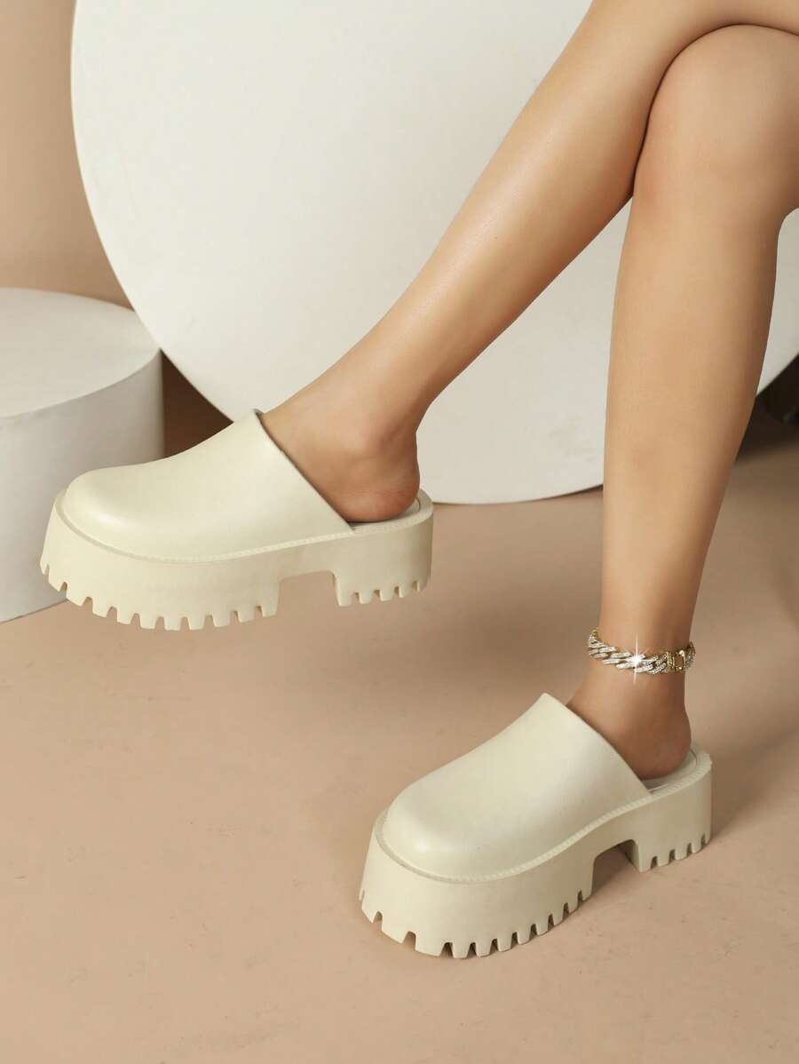 Women Platform Work Clogs, Casual Outdoor EVA Clogs | SHEIN USA