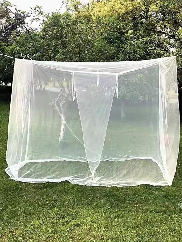 1pc Solid Color Mosquito Net, Modern Polyester Mesh Netting Mosquito ...
