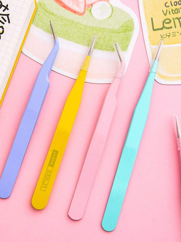 1pc Random Color Pointed Tweezers | SHEIN USA