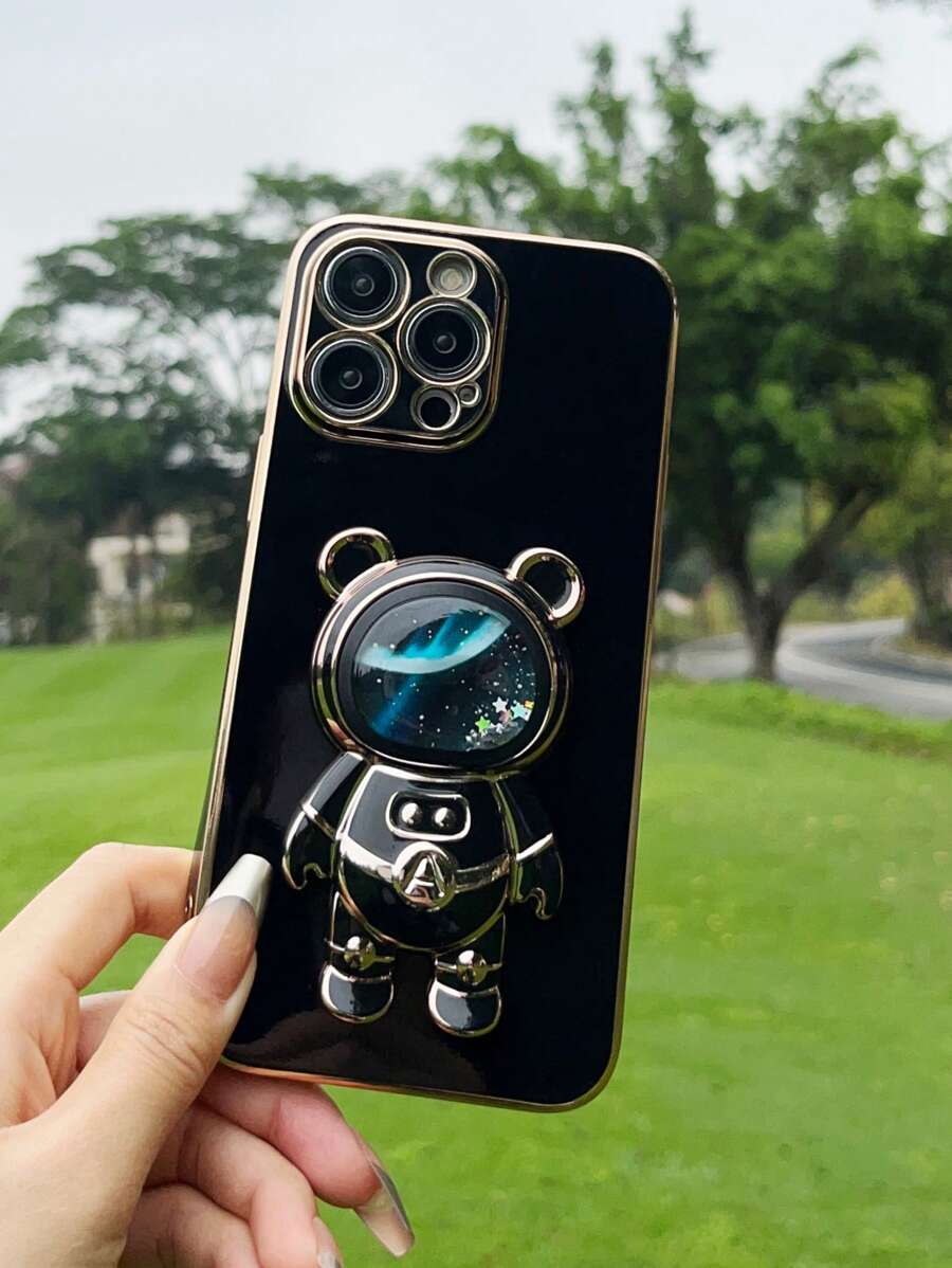 ขาตั้งโทรศัพท์มือถือที่ออกแบบเป็นรูปหมี สำหรับ iPhone 11/12/13/14/15 ...