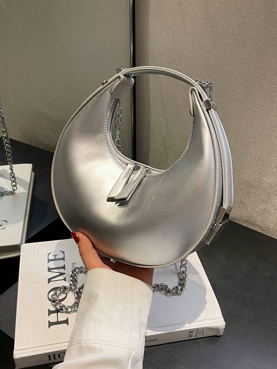 Minimalist Hobo Bag Small Funky | SHEIN USA