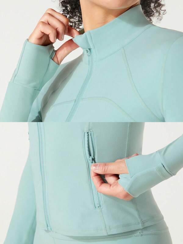 GLOWMODE FeatherFit™ Streamline Performance Jacket | SHEIN South Africa