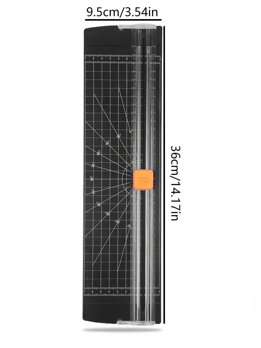 1pc Plaid Pattern Paper Trimmer Scrapbooking Tool, Simple Multi-purpose ...