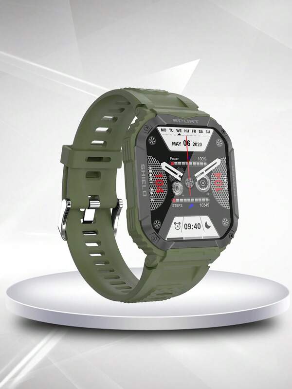 Heart Rate Monitoring Square Smart Watch | SHEIN USA