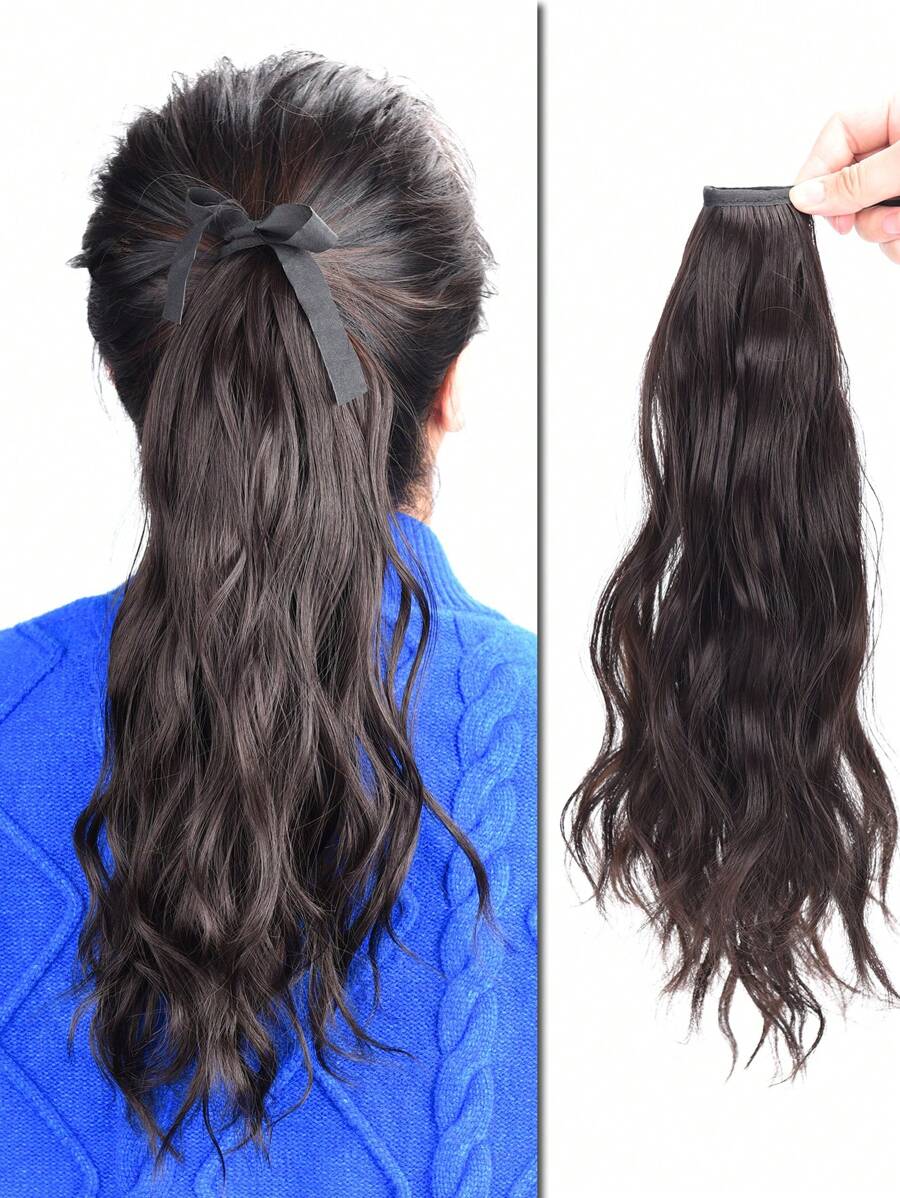 Short Body Wave Ponytail Synthetic Hair Extension | SHEIN USA