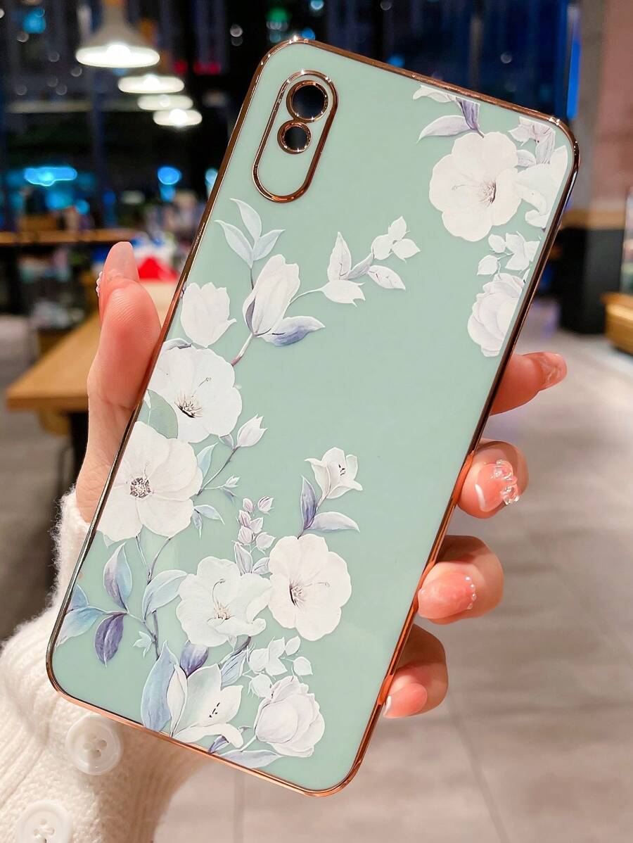 Floral Pattern Phone Case | SHEIN USA