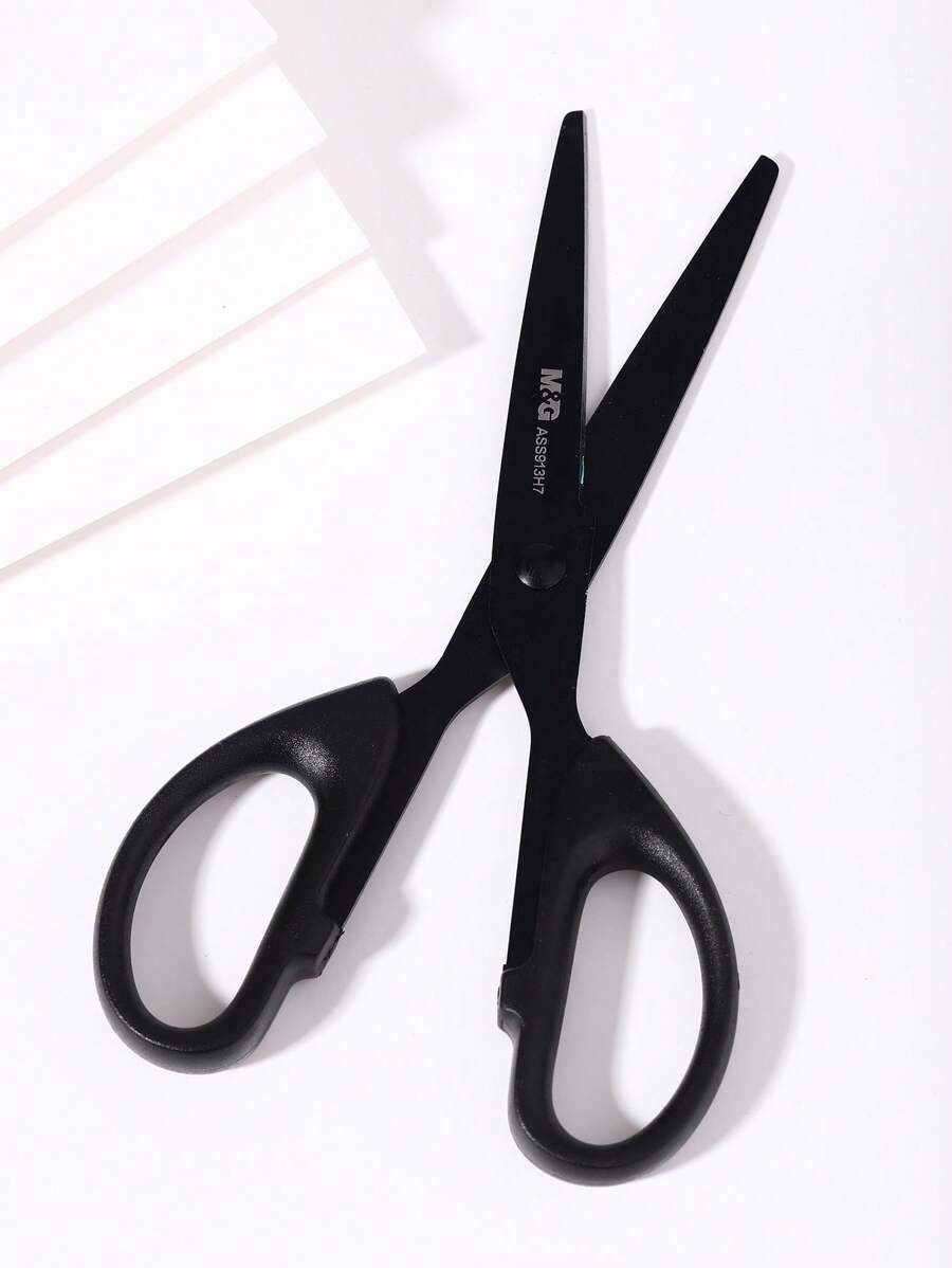 1pc Solid Color Scissors, Simple Multi-purpose Art Scissors For Office ...