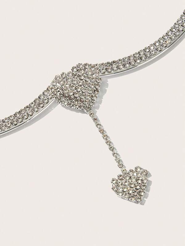 Rhinestone Decor Chest Brace | SHEIN UK