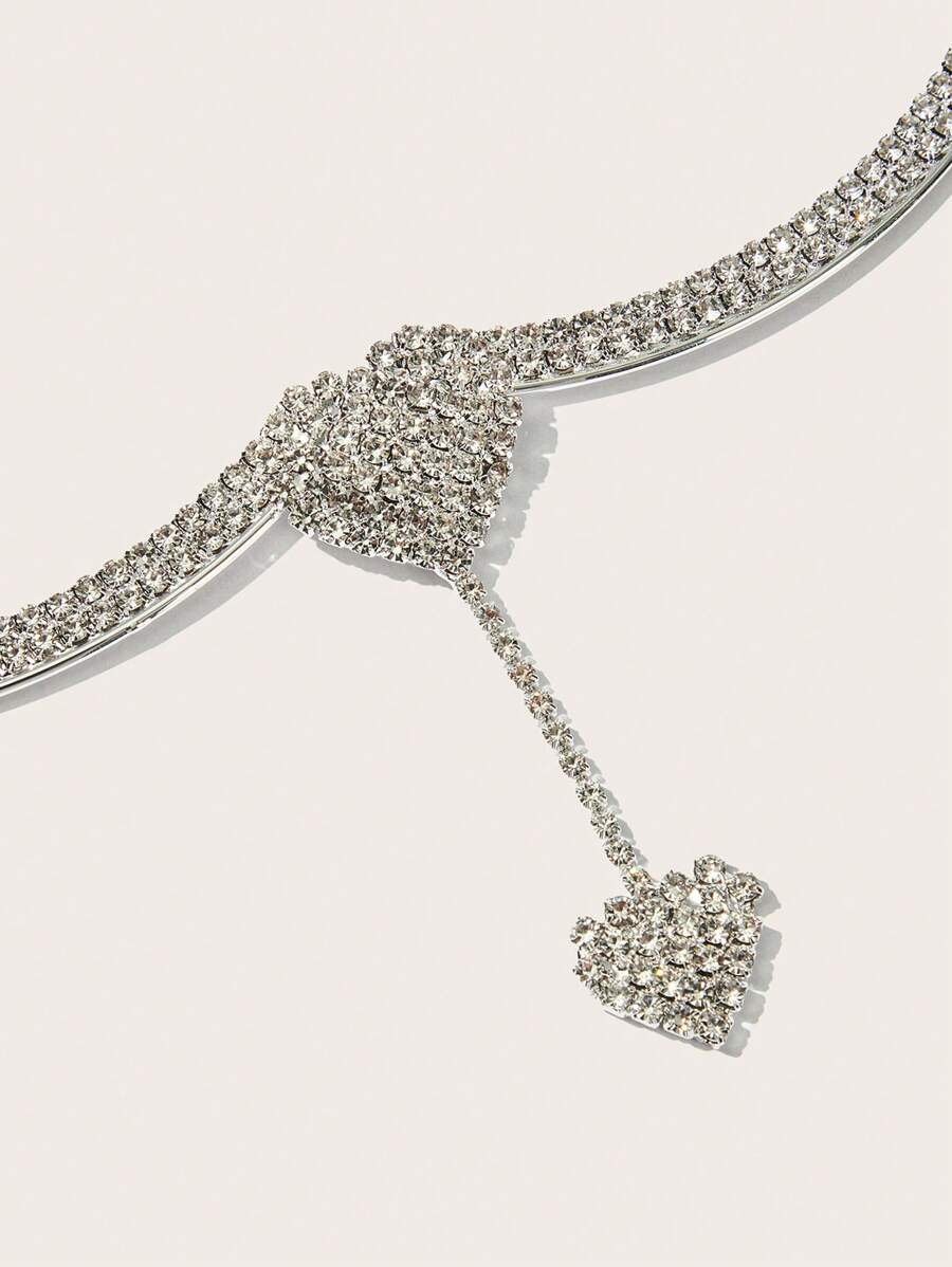 Rhinestone Decor Chest Brace | SHEIN UK