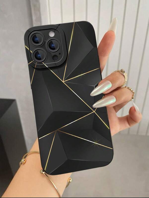 Marble Pattern Phone Case | SHEIN USA