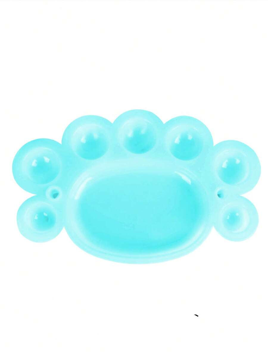 1pc Solid Color Palette, Cute Multi-grid Gouache Tray For Children ...