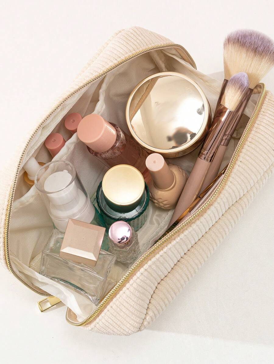 1pc Minimalist Square Makeup Bag,Pink Room Decor Home Bedroom Bathroom ...