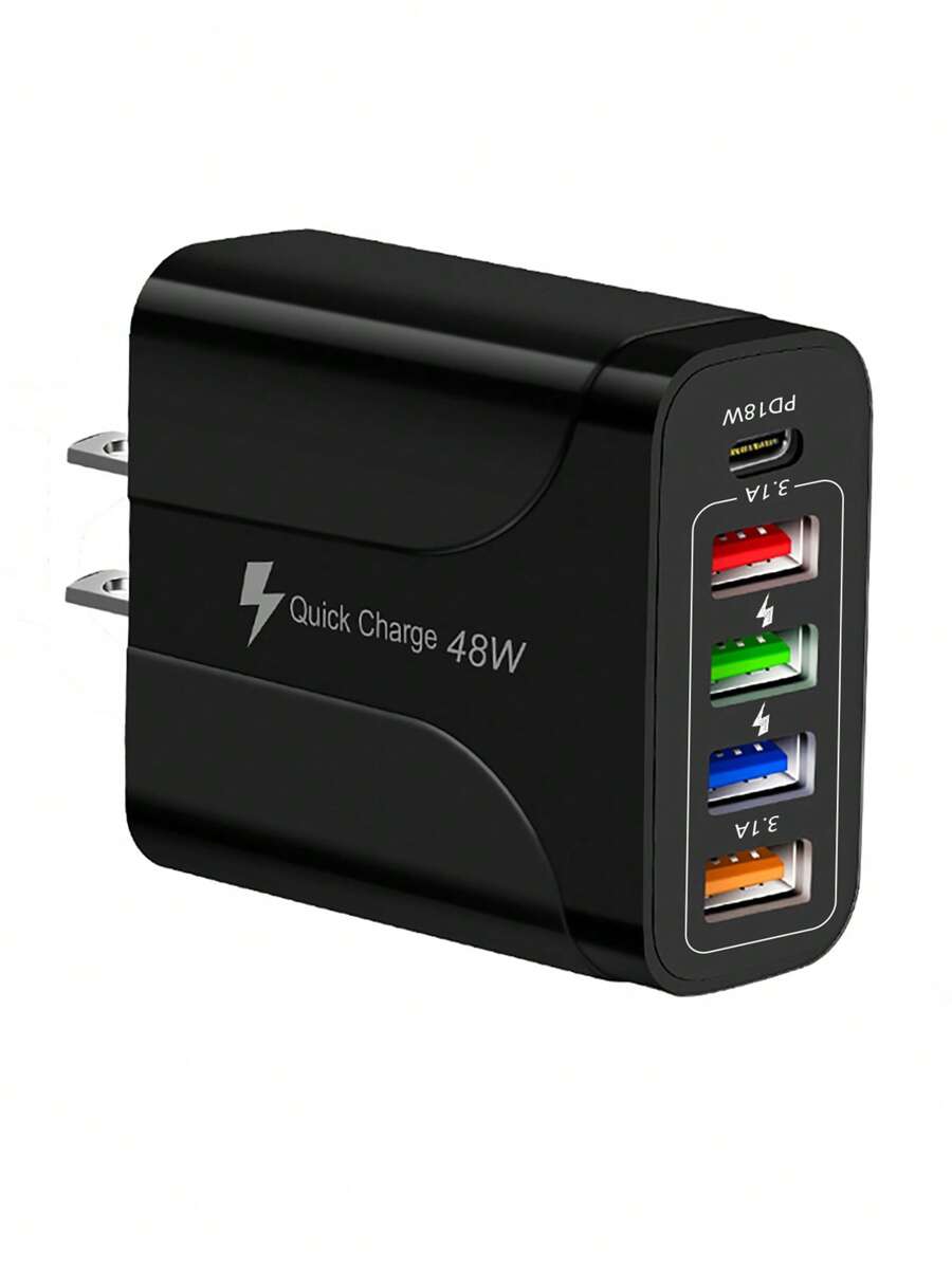 18W PD 4-Port USB Charger Head | SHEIN USA