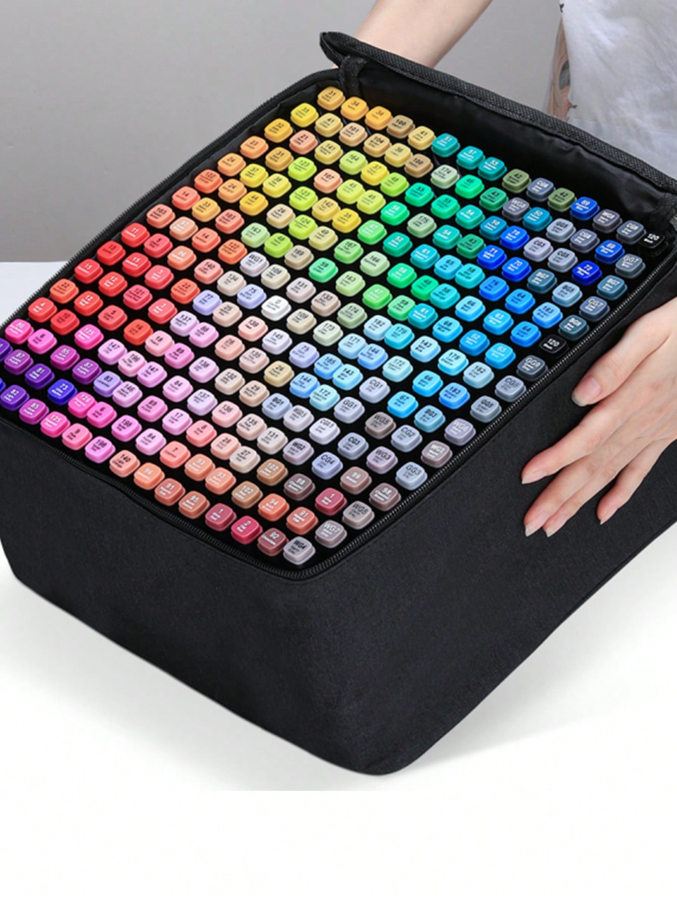 80pcs Mixed Color Marker Pen, Simple Easy To Use Double Head Permanent ...