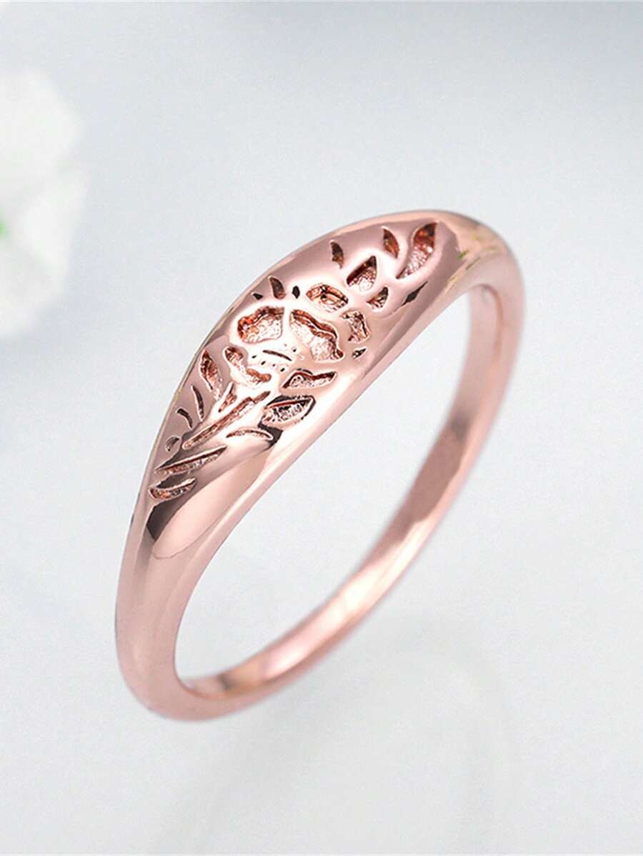 Flower Detail Ring | SHEIN USA