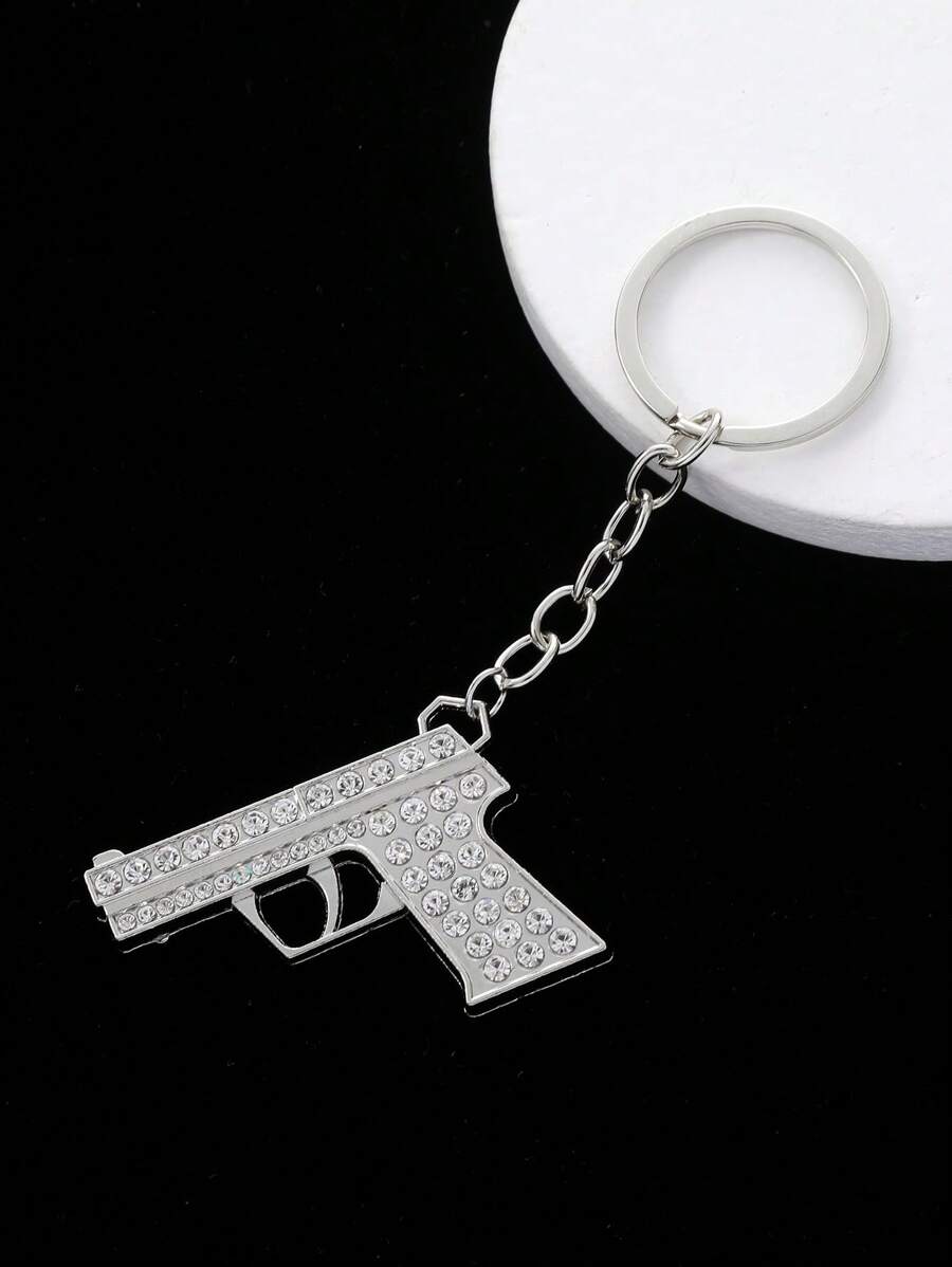 Men Rhinestone Decor Keychain | SHEIN USA