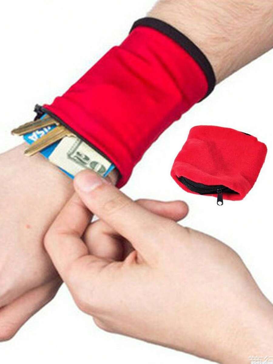 Outdoor Running Non-Phone Sports Armband With Sweat-Absorbent Wrist ...