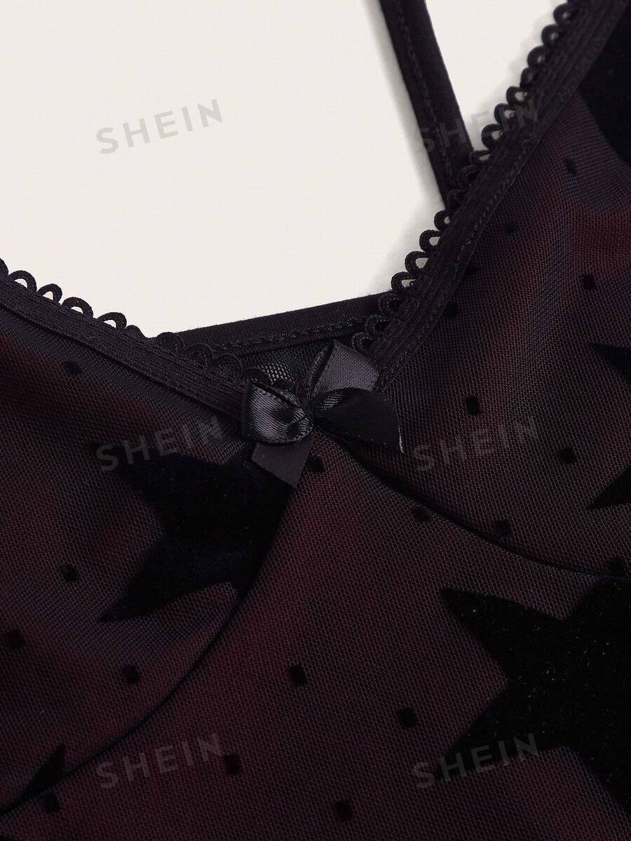 ROMWE Grunge Punk Star Print Cami Top | SHEIN UK