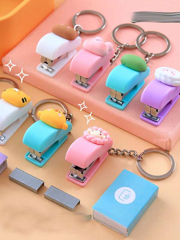 Portable Cute Cartoon Mini Stapler | SHEIN USA
